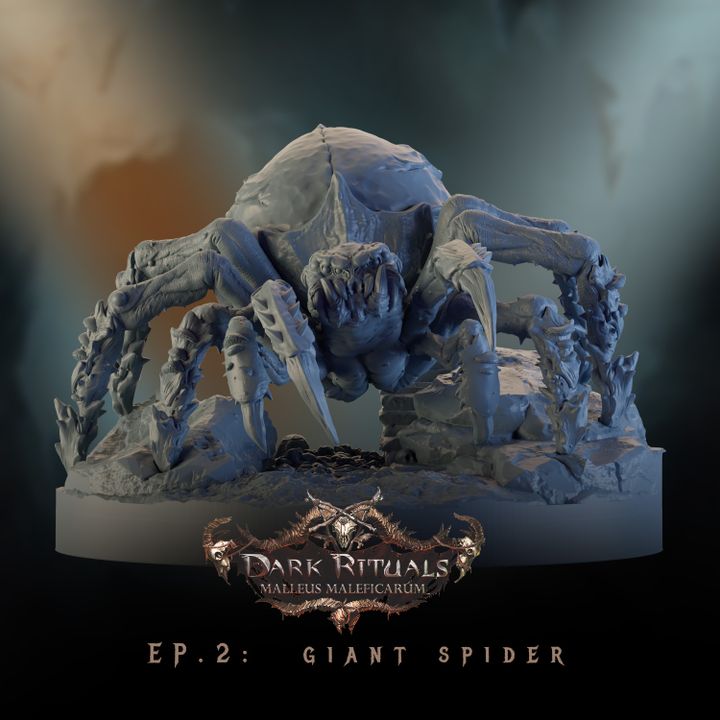 3D Printable Ambush Spider by Dark Rituals